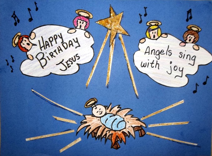 Happy Birthday, Jesus | KIDS & GLITTER