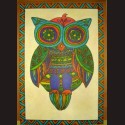 Mexican Folk Art Owl | KIDS & GLITTER